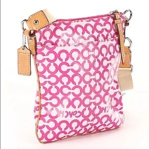 Coach | Bags | Coach Pink Crossbody Bag | Poshmark
